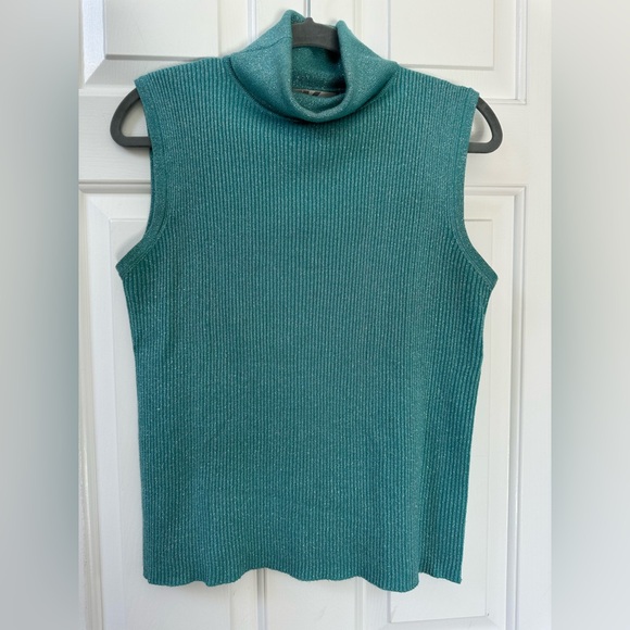 KIKIT | Sweaters | Vintage 9s Kikit Sleeveless Turtleneck Sweater ...